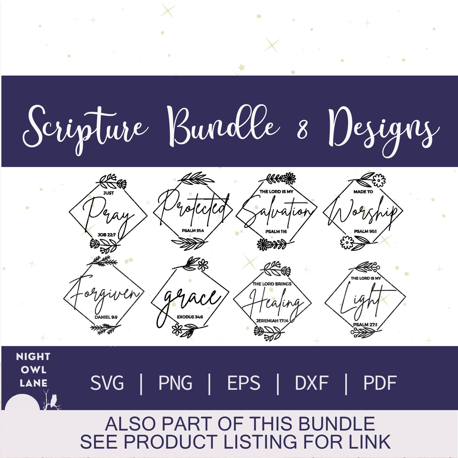 Grace Svg Faith Svg Exodus 34 Bible Verse Svg - Etsy