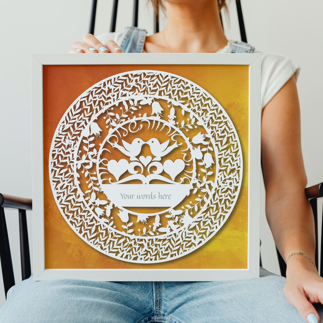 Personalized Jewish Wedding Papercut Svg, Jewish Papercut Svg, Jewish ...