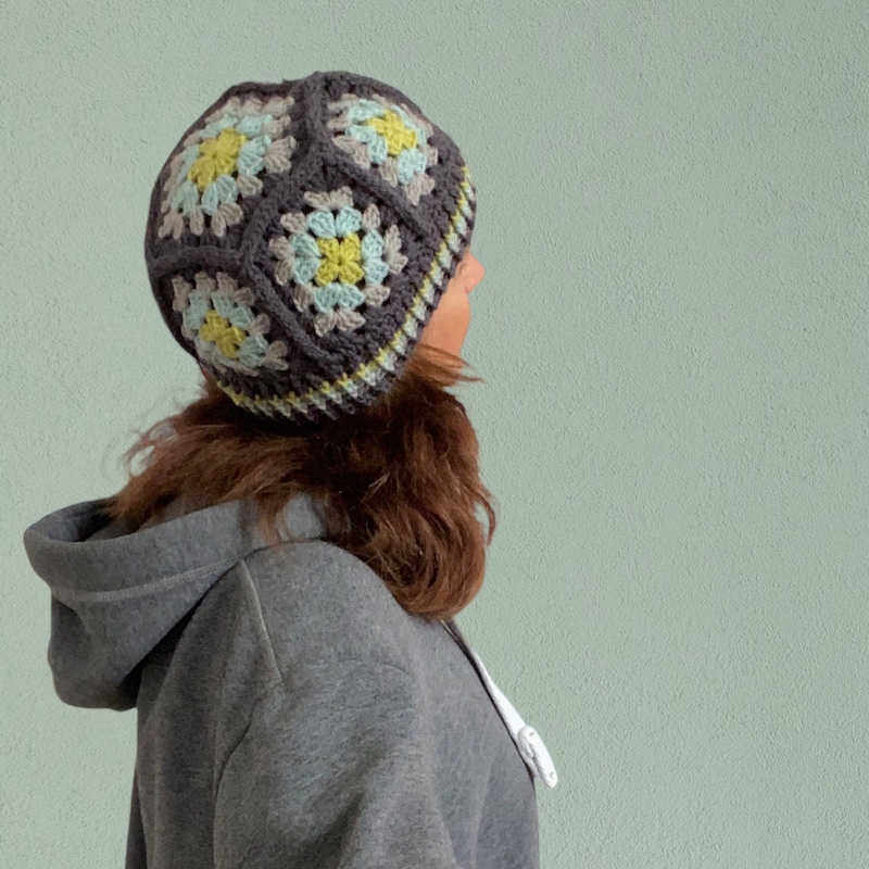 Granny Square Hat - Etsy