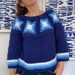 Alpine Mosaic Granny Square Sweater Pattern - Etsy