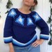 Alpine Mosaic Granny Square Sweater Pattern - Etsy