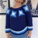 Alpine Mosaic Granny Square Sweater Pattern - Etsy