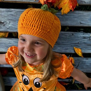 Crochet Pumpkin Hat Pattern. - Etsy