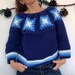 Alpine Mosaic Granny Square Sweater Pattern - Etsy