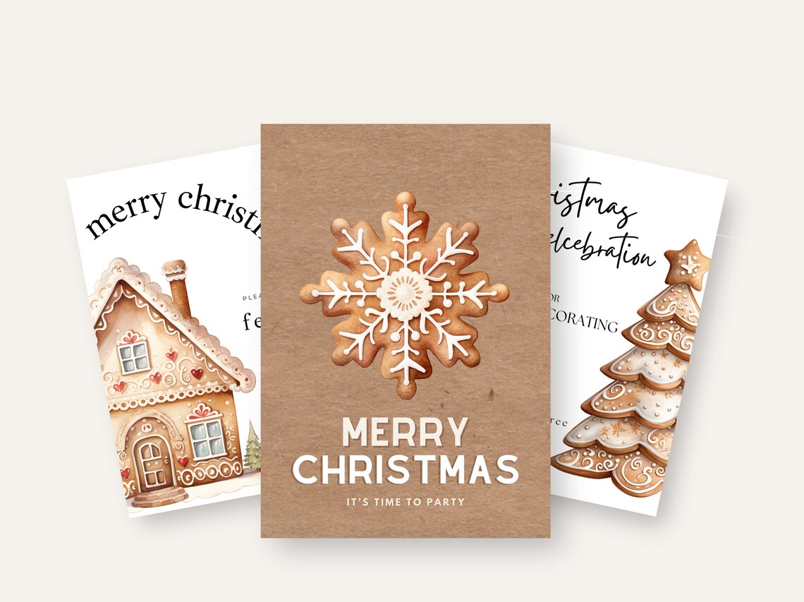 Pastel Gingerbread House Clipart Watercolor Gingerbread Man - Etsy