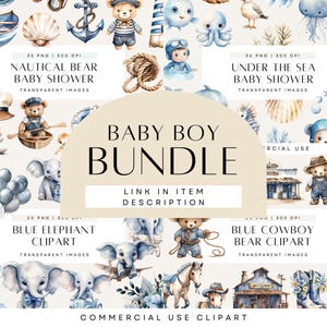 Sailor Teddy Bear Clipart, Nautical Nursery Clip Art, First Birthday ...