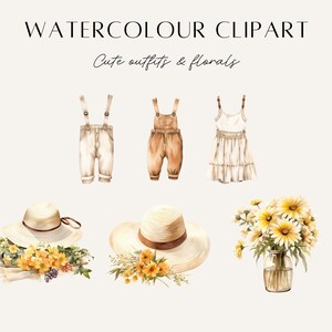 Locally Grown Baby Shower, Watercolor Farmers Market Clipart, Harvest ...