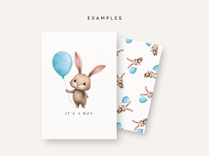 Rabbit With Balloons Clipart, Blue Balloons, Easter Bunny Holding ...