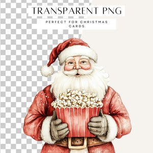 Christmas Movie Night Clipart, Cozy Home Cinema Interior, Cute ...