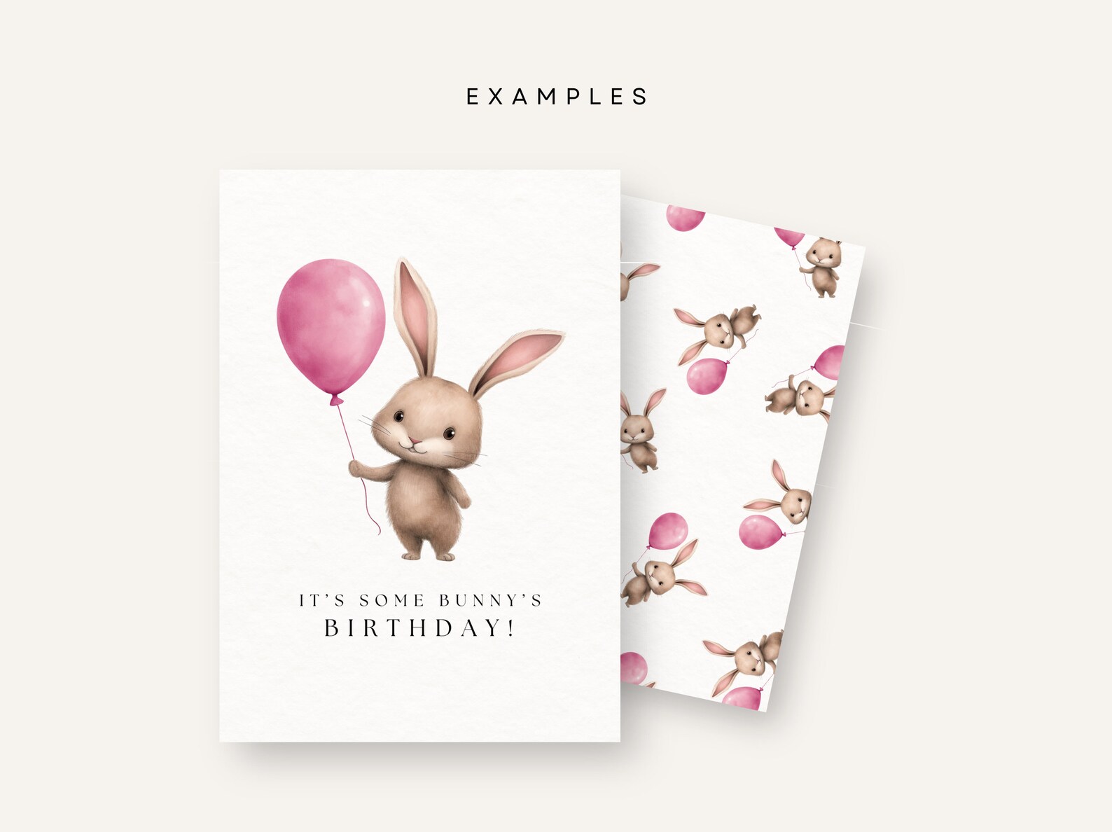 Rabbit With Balloons Clipart, Pink Balloons, Easter Bunny Holding ...
