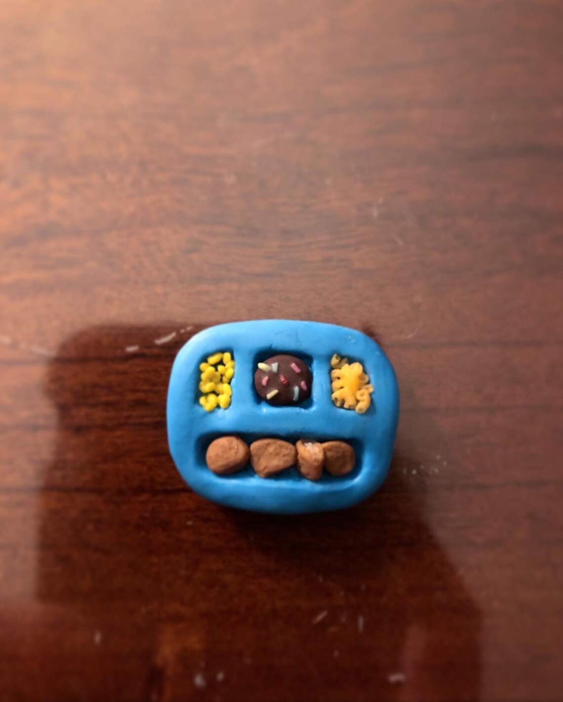 Miniature Micro Kids Cuisine Tray Pendant Pin or Magnet See Description ...