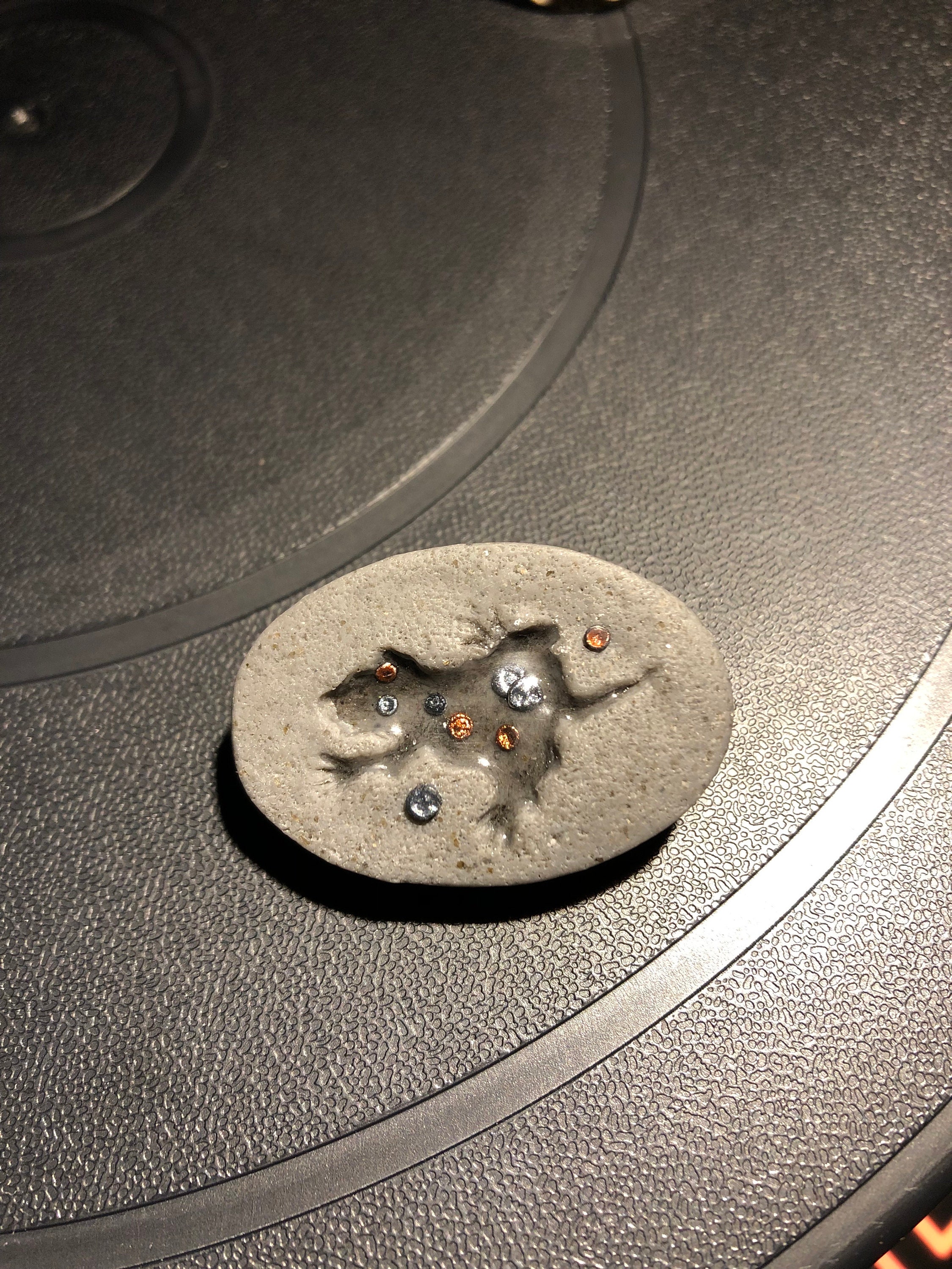 Hand Sculpted Chicago Rat Hole Pendant or Pin Complete With Coins. See ...