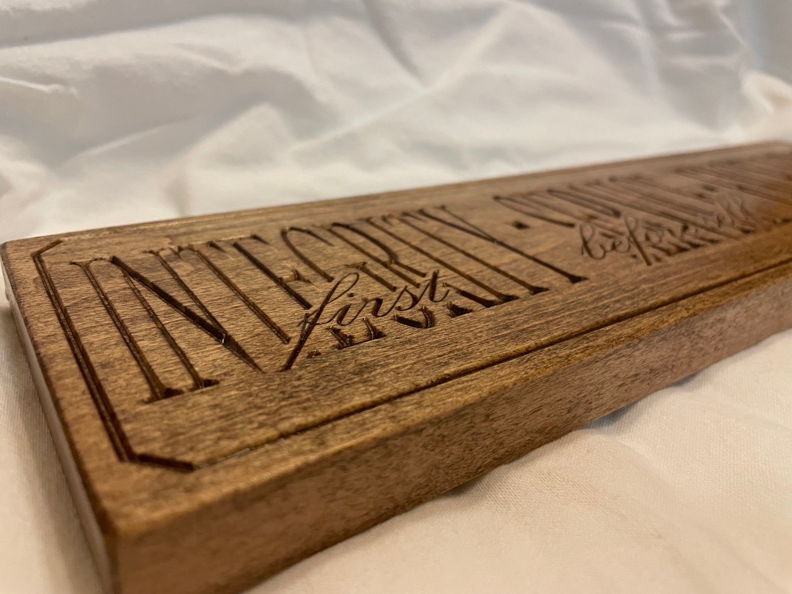 Air Force Gift | AF Core Values Sign | Made to Order Sign | Military ...