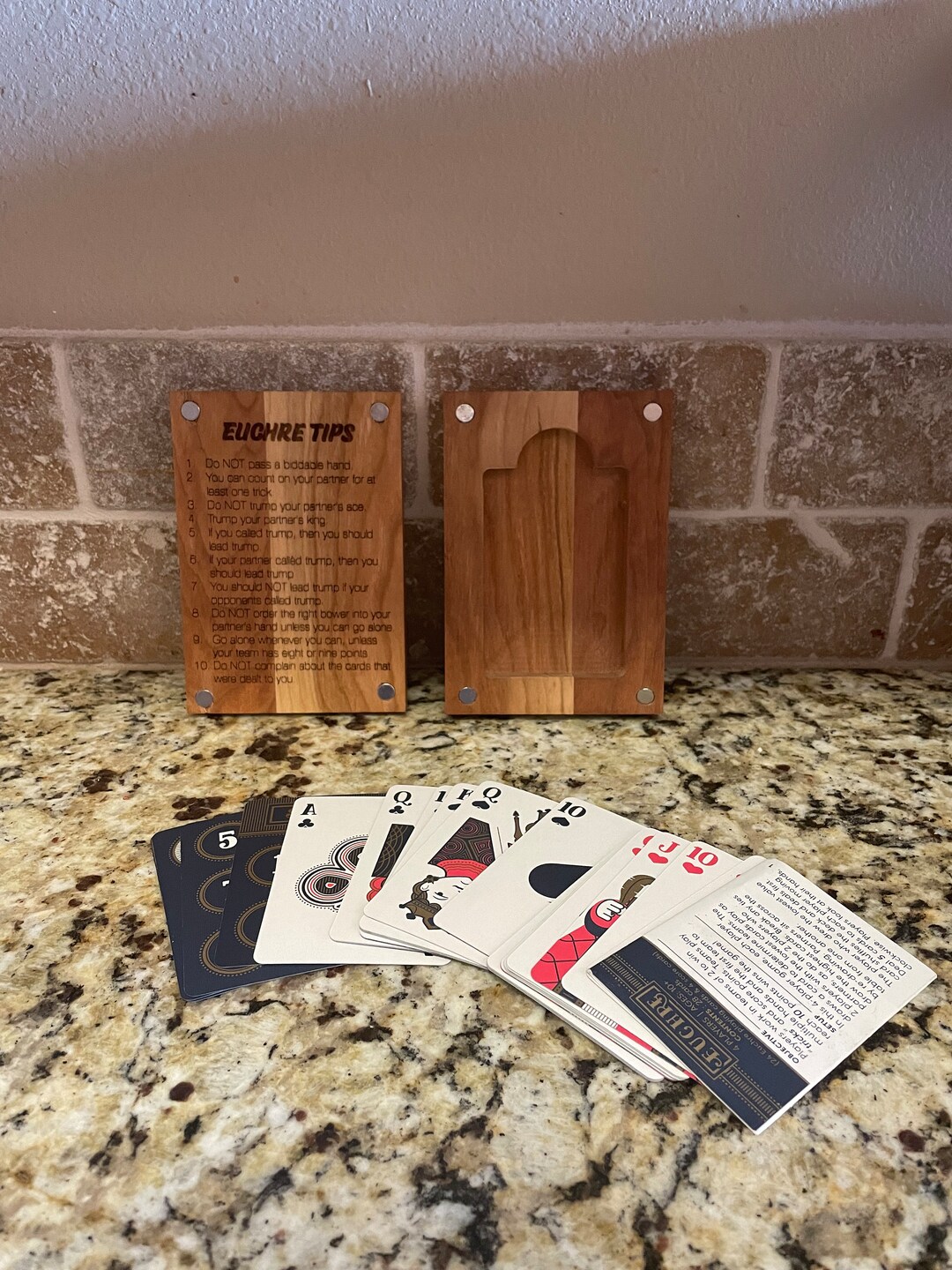 Euchre Card Box - Etsy