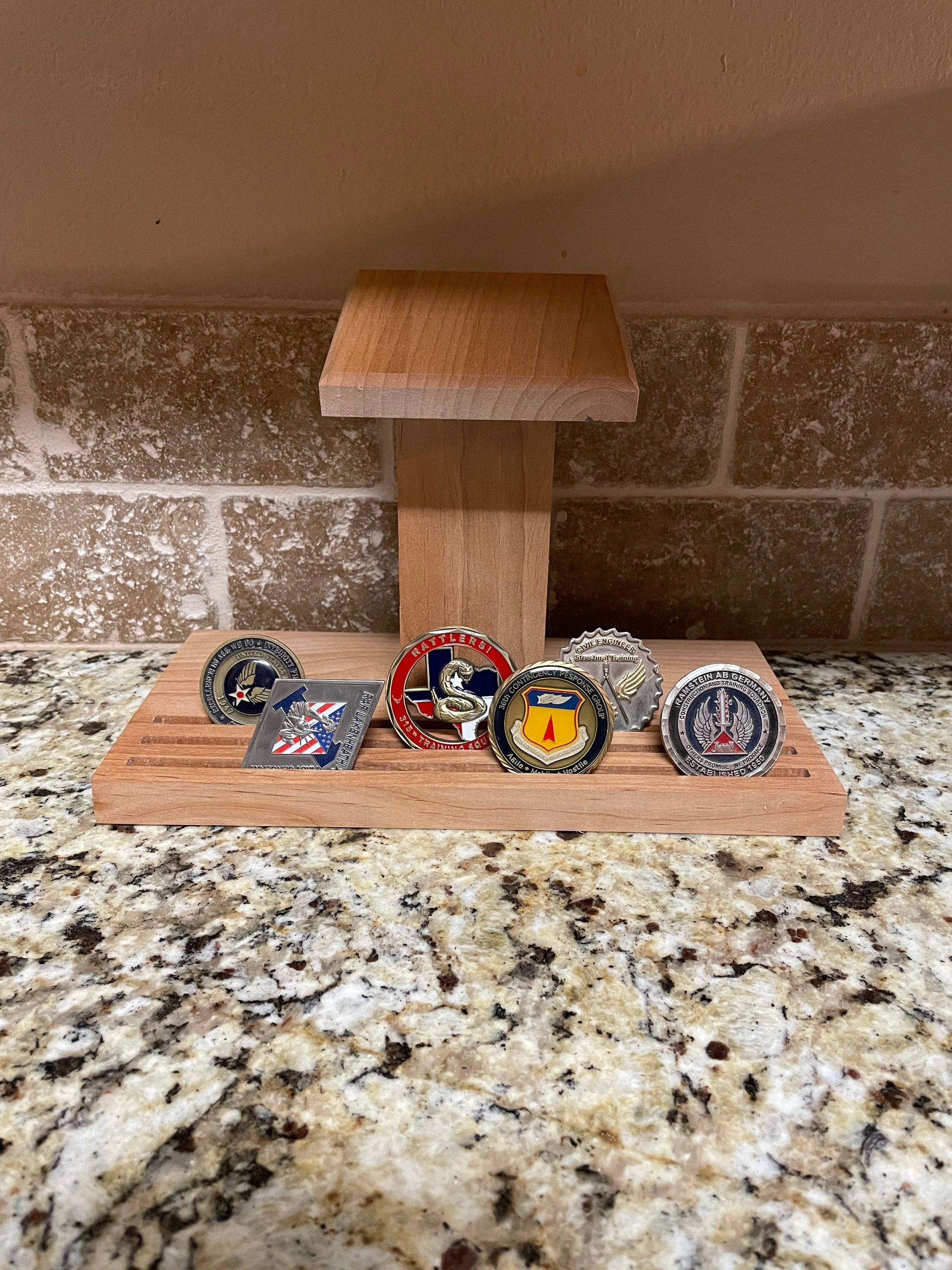 Podium Coin Rack - Etsy