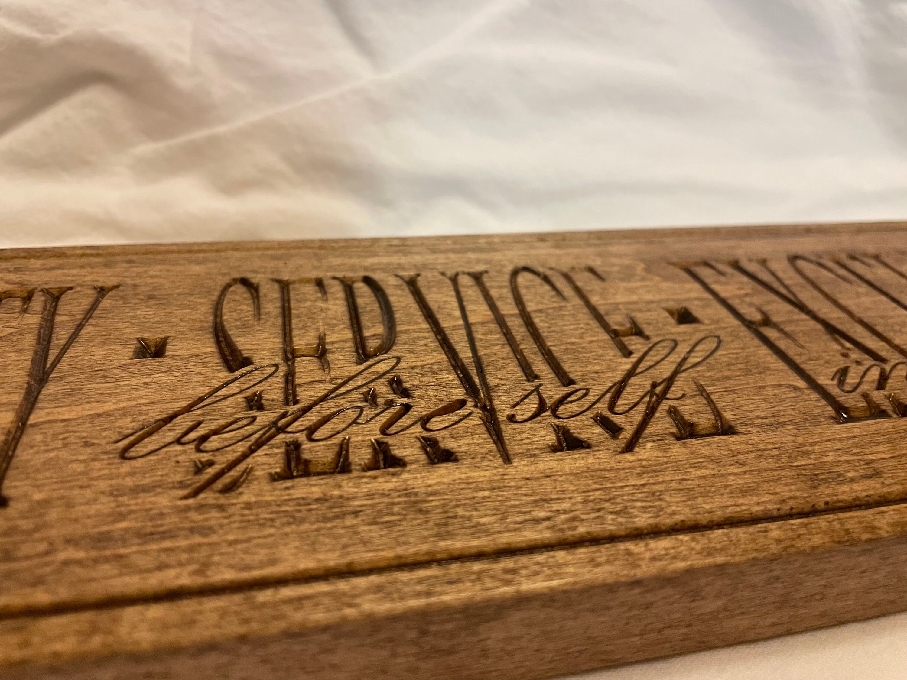 Air Force Gift | AF Core Values Sign | Made to Order Sign | Military ...