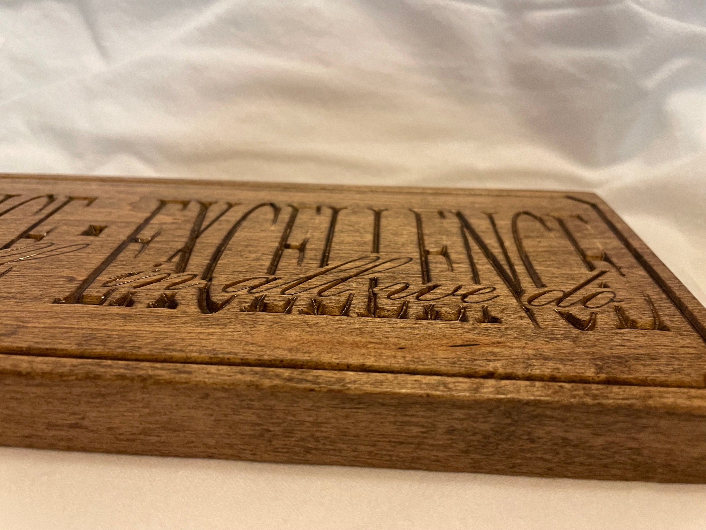 Air Force Gift | AF Core Values Sign | Made to Order Sign | Military ...