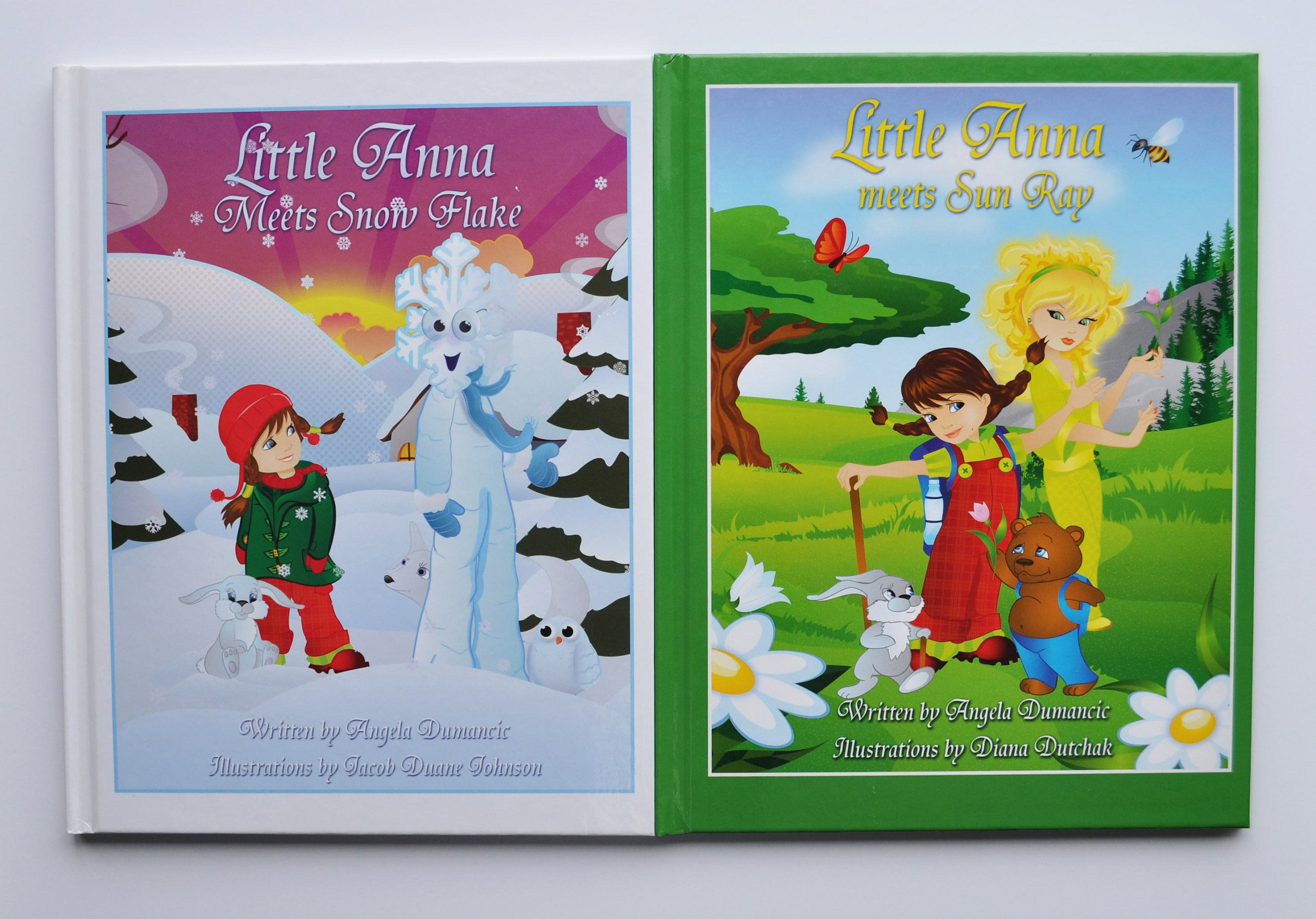 Little Anna - Children's Book Gift Set (sun Ray Snow Flake Educational ...