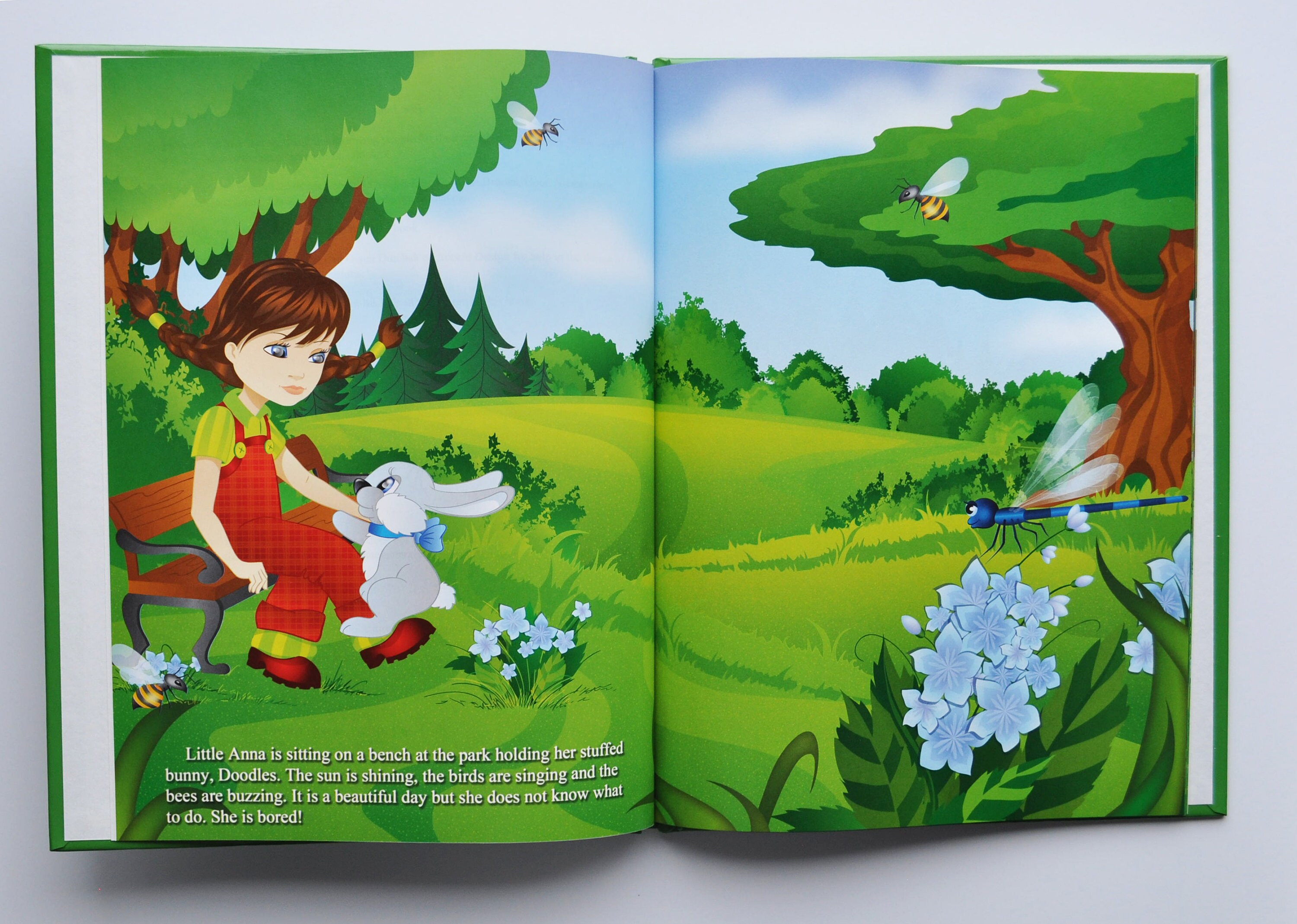 Little Anna Meets Sun Ray Children's Book gift Toddler - Etsy