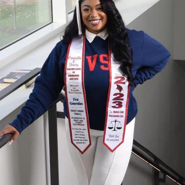 Custom Graduation Stole - Etsy