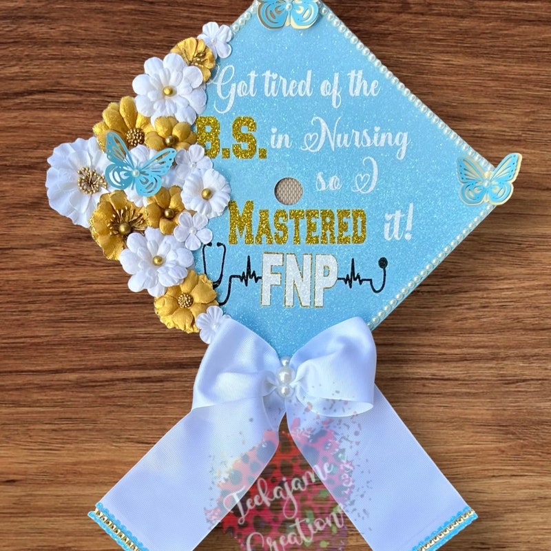 Graduation Cap Topper - Etsy