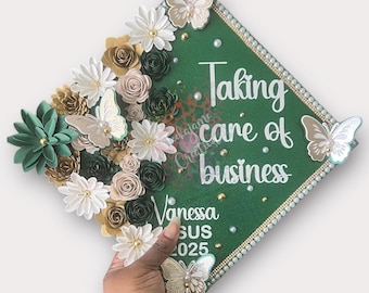 Custom Graduation Cap Topper Personalized Grad Cap - Senior Class of ...