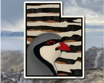 Chukar Sticker - Etsy