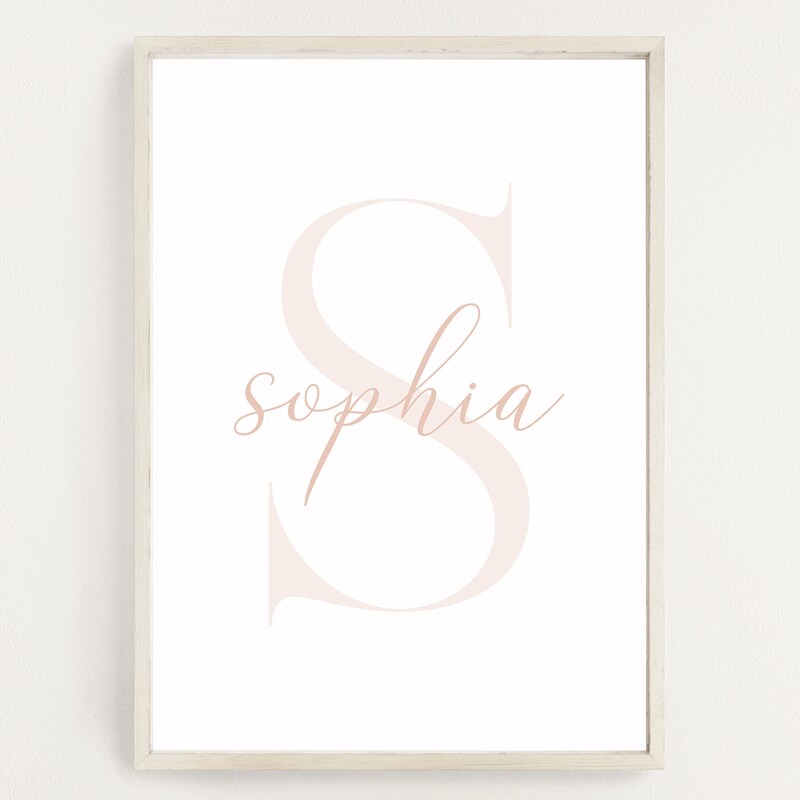 Initial Wall Art - Etsy