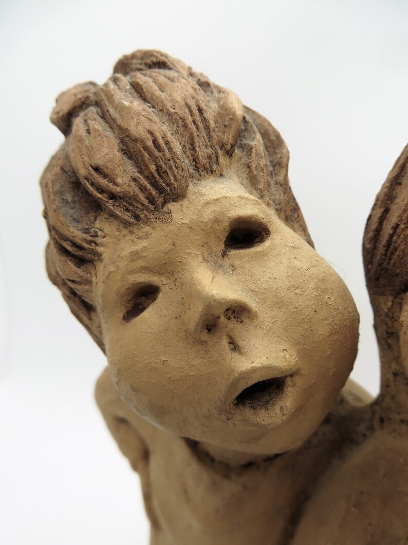 Lee Bortin Original Vintage Figurine Clay Sculpture Little - Etsy