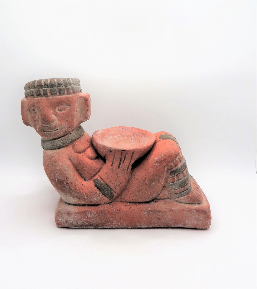 Aztec Style Chac Mool Candle Holder Tea Lite or Incense - Etsy