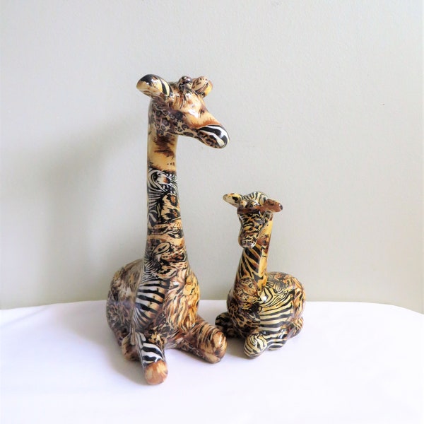 Patchwork Figurines - Etsy