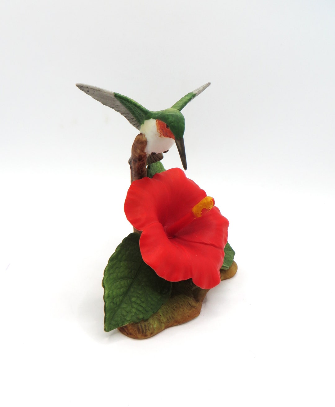 Hummingbird Vintage Figurine Andrea by Sedak Made in Japan Hand Painted ...