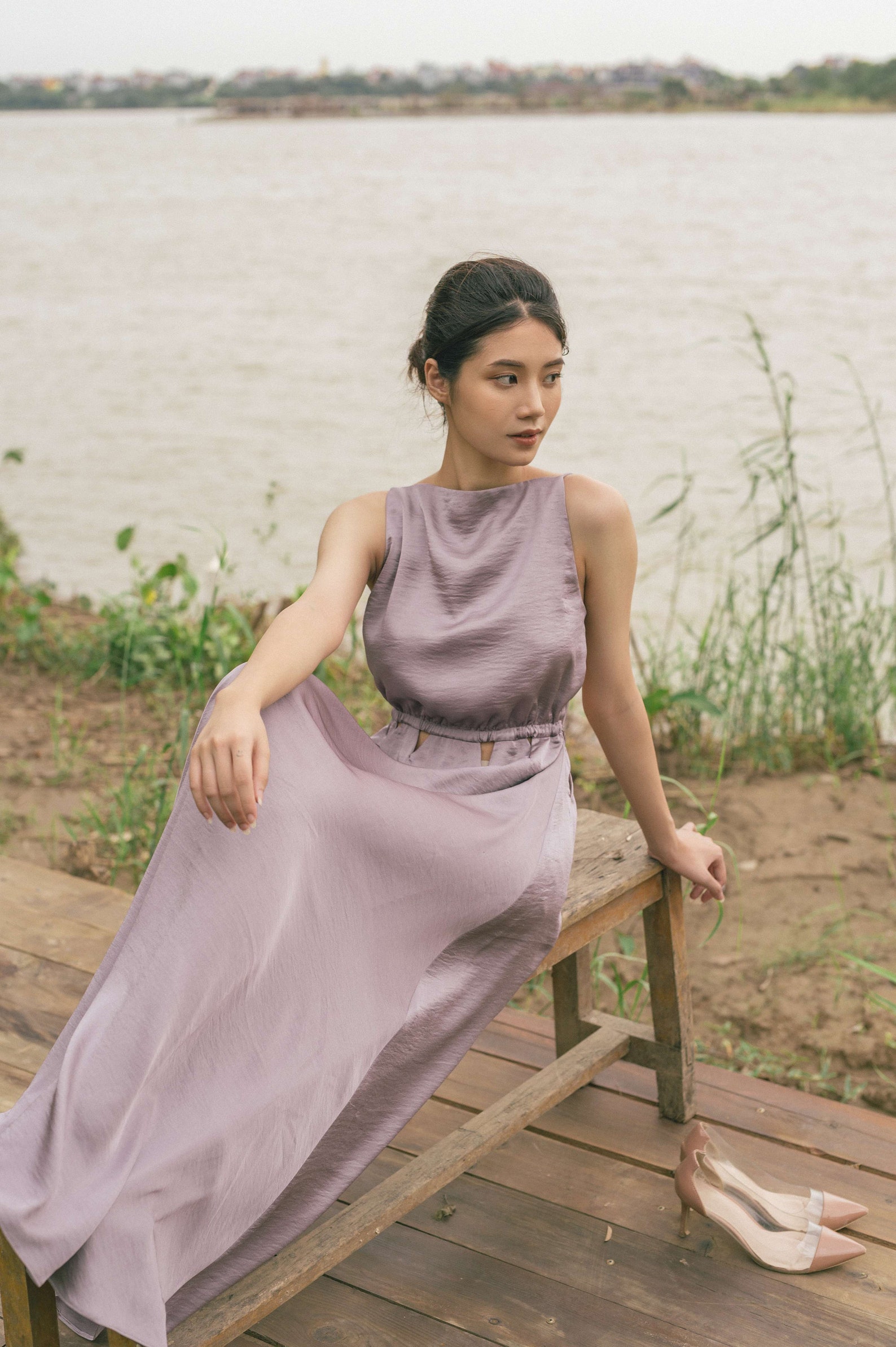 Silk Slip Dress Low Back - Open Back Silk Dress - Long Silk Slip ...