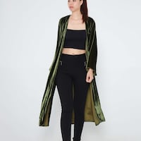 Long Velvet Jacket - Etsy