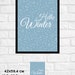 Set 3 Posters for Kids Hello Winter Pdf, Printable Winter Poster for ...