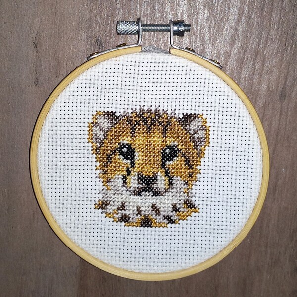 Cheetah Cross - Etsy