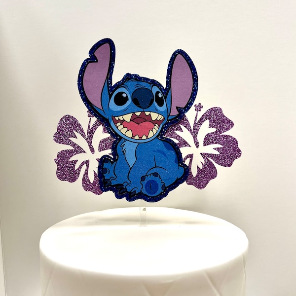 Stitch Cake Topper - Etsy UK