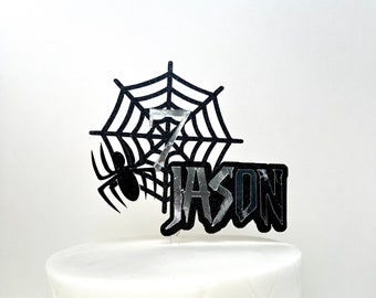 Web Cake Topper - Etsy UK