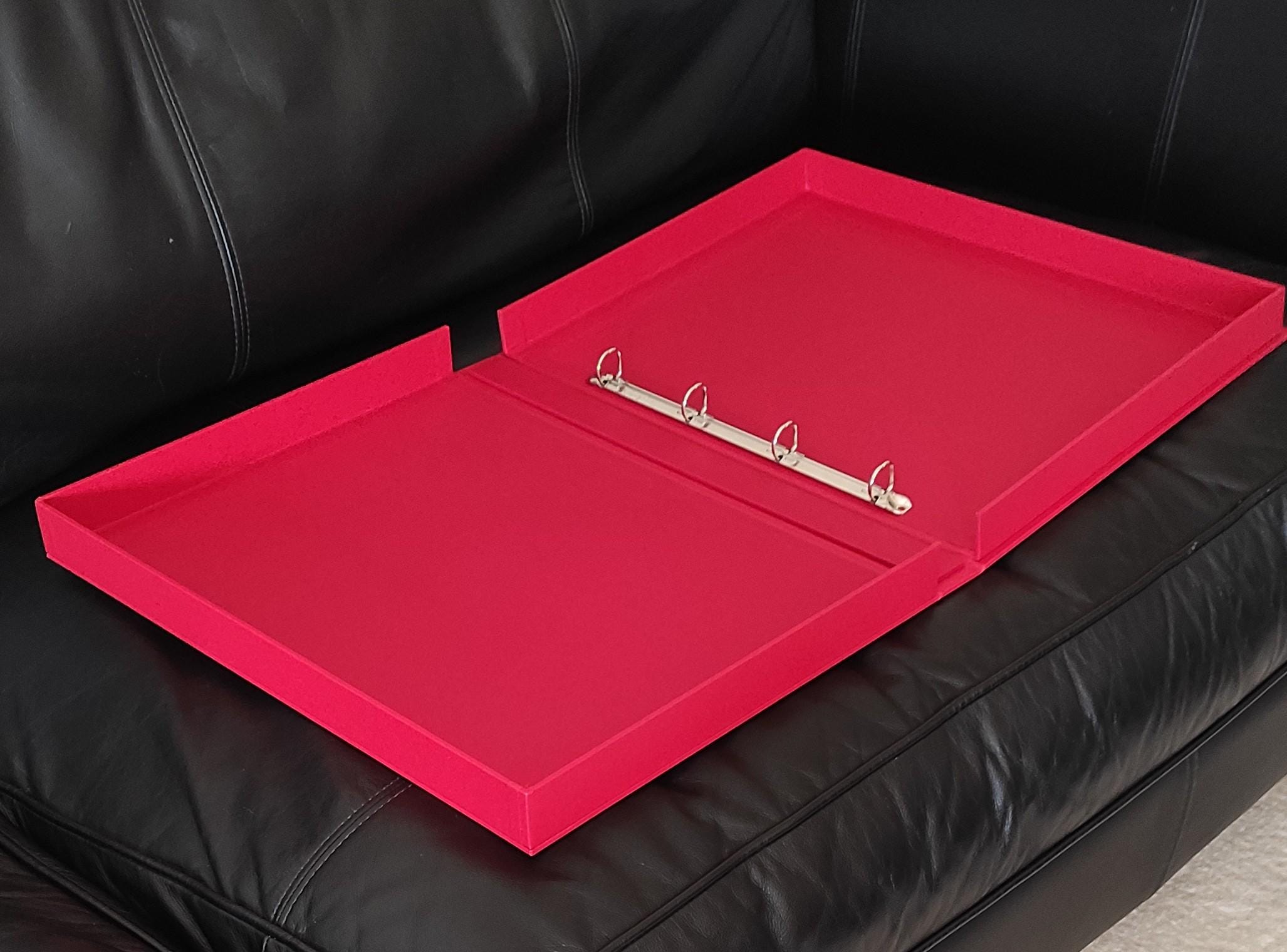 Handmade Black Buckram Clamshell Portfolio Box - Photographic Archival ...