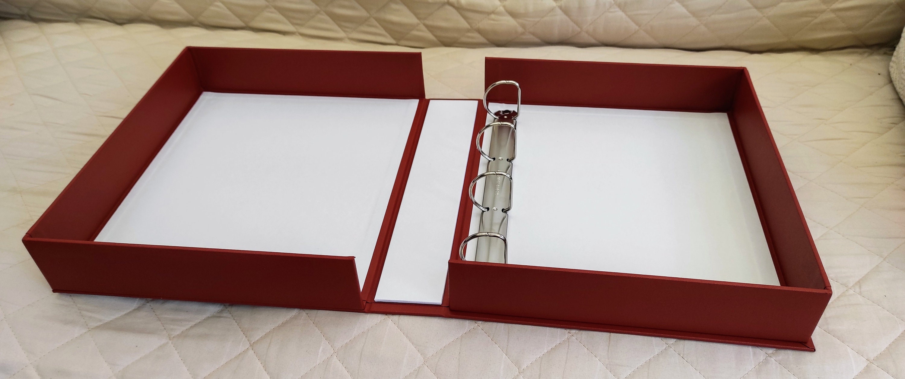 A4 / A3 Ring Binder Box Box Binder Solander Box Clamshell Box Ring ...