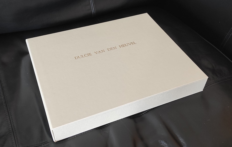 A4 - A3 - Portfolio - Archival Box - Presentation Box - Clamshell ...