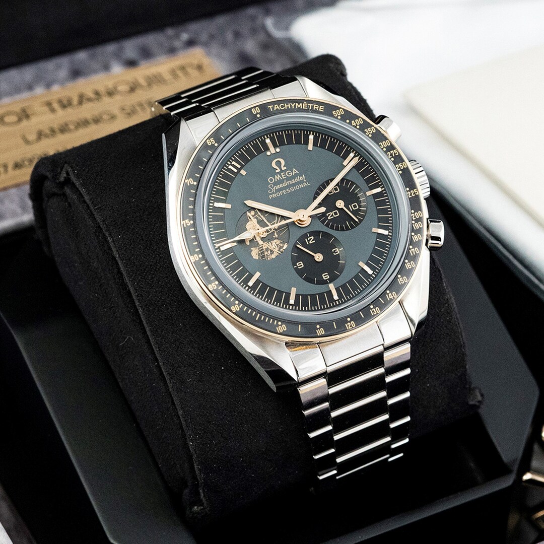 Omega Speedmaster Moonwatch Anniversary Limited Chronograph Automatic ...