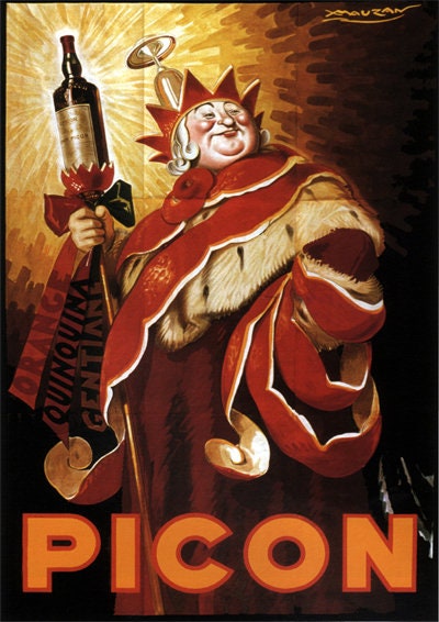 Picon Picon Poster 1934 Amer Picon Aperitif the Picon | Etsy