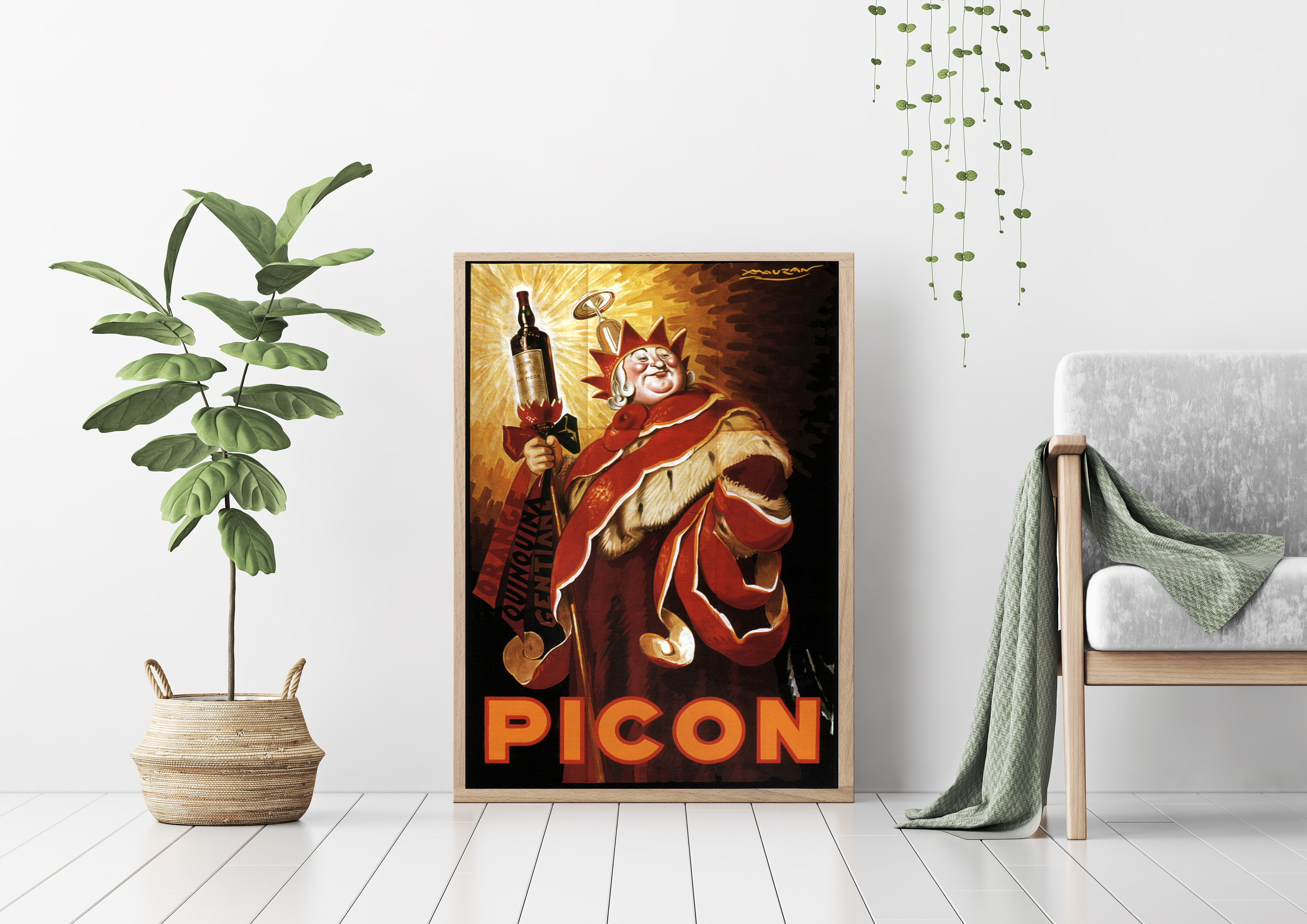 Picon Picon poster 1934 Amer Picon aperitif The Picon | Etsy