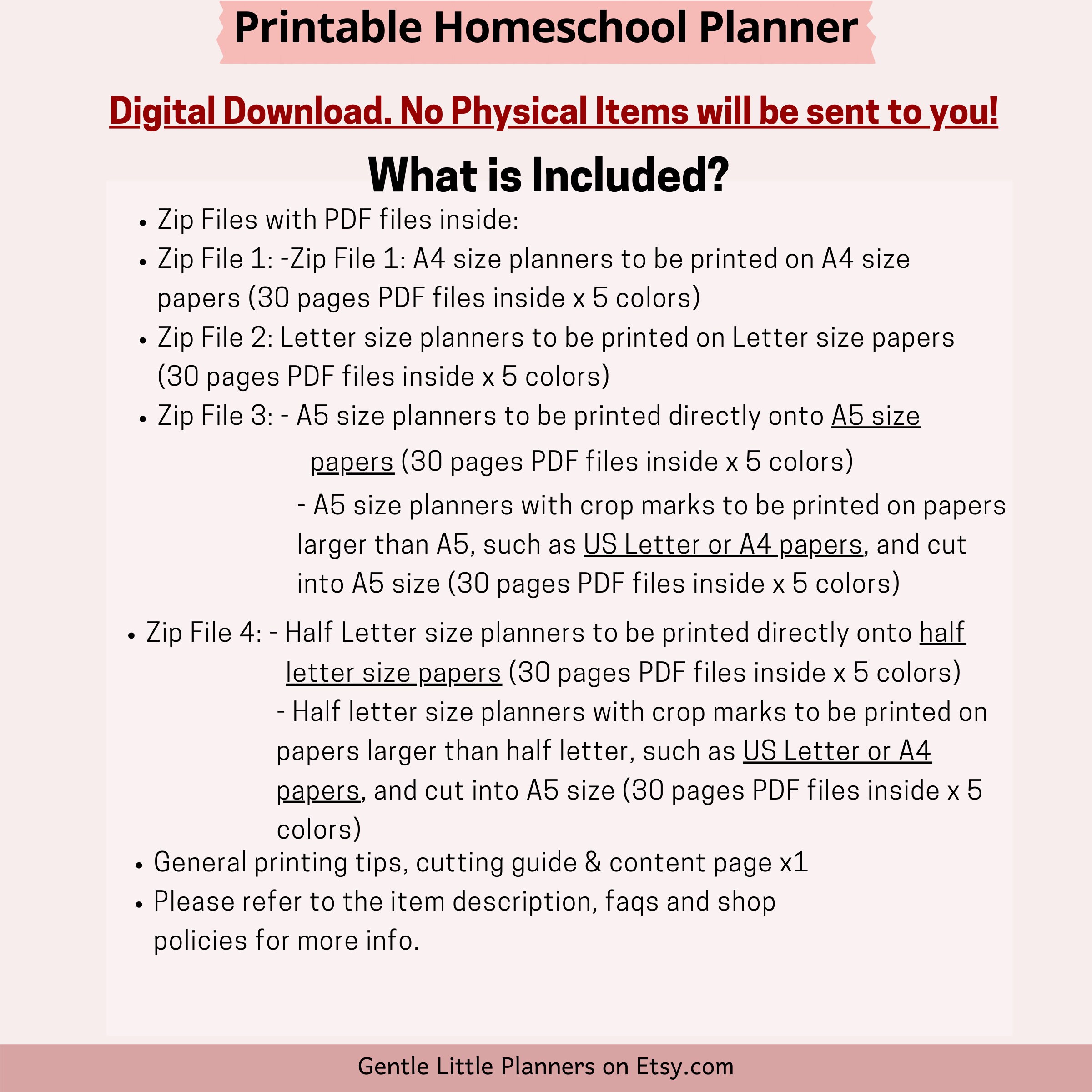 Homeschool Planner Printable Unit Study Planner Subject | Etsy