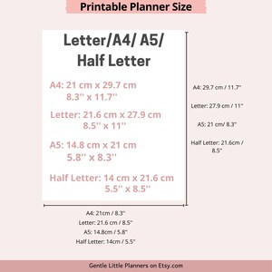 Undated Weekly Planner Printable Subject Planner Teacher Planner ...