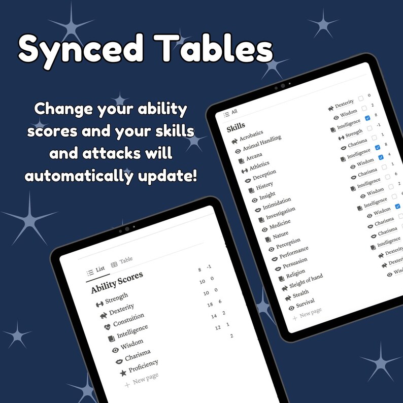 D&D 5e Sorcerer Class Notion Template | Character Sheet | Dungeons and ...