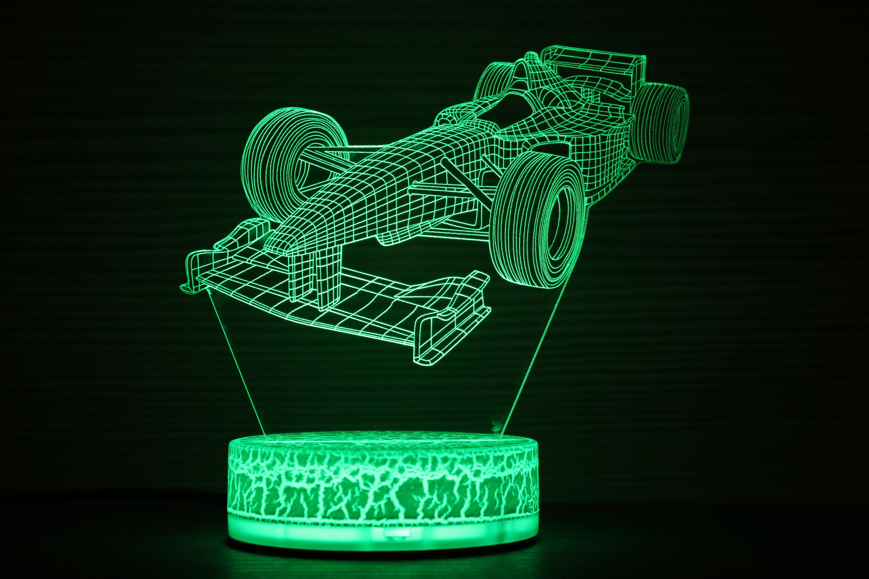 Formula 1 Vintage 3D Night Lamp Night Light Home Decor - Etsy