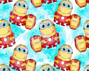 Minions Digital Seamless Pattern - Etsy