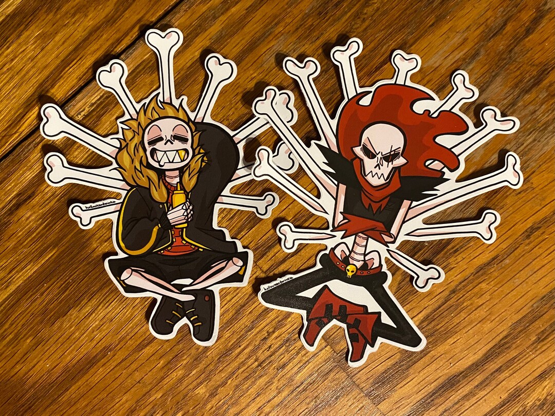 Underfell Boys (bones) - Etsy
